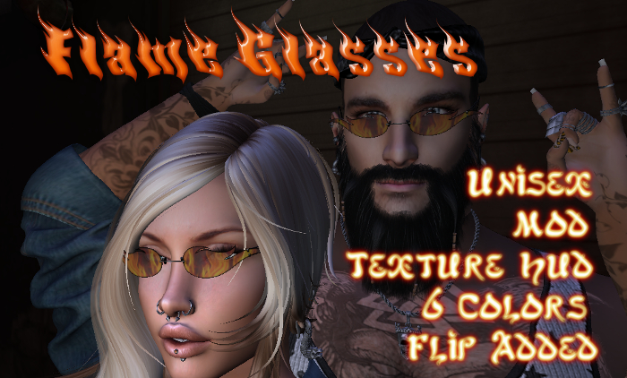 Second Life Marketplace - Flame Glasses
